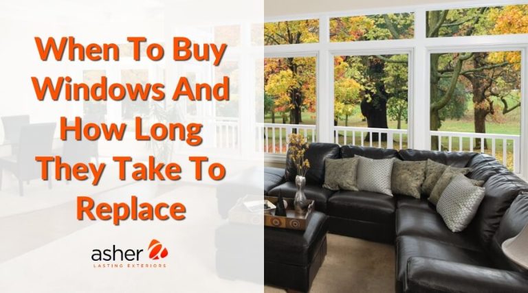 When Is the Best Time to Buy Windows and Replace Them?