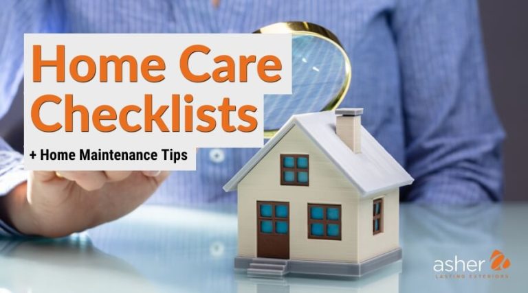 Home Maintenance Plans & Checklists for All Four Seasons