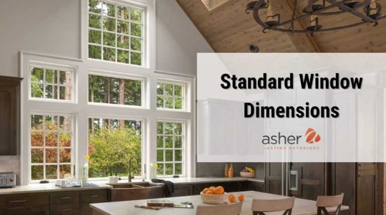 Standard Window Sizes For 6 Window Styles